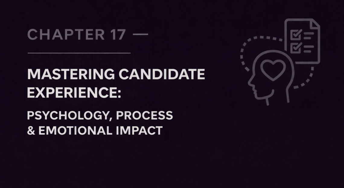 CHAPTER 17 — Mastering Candidate Experience: Psychology, Process ...